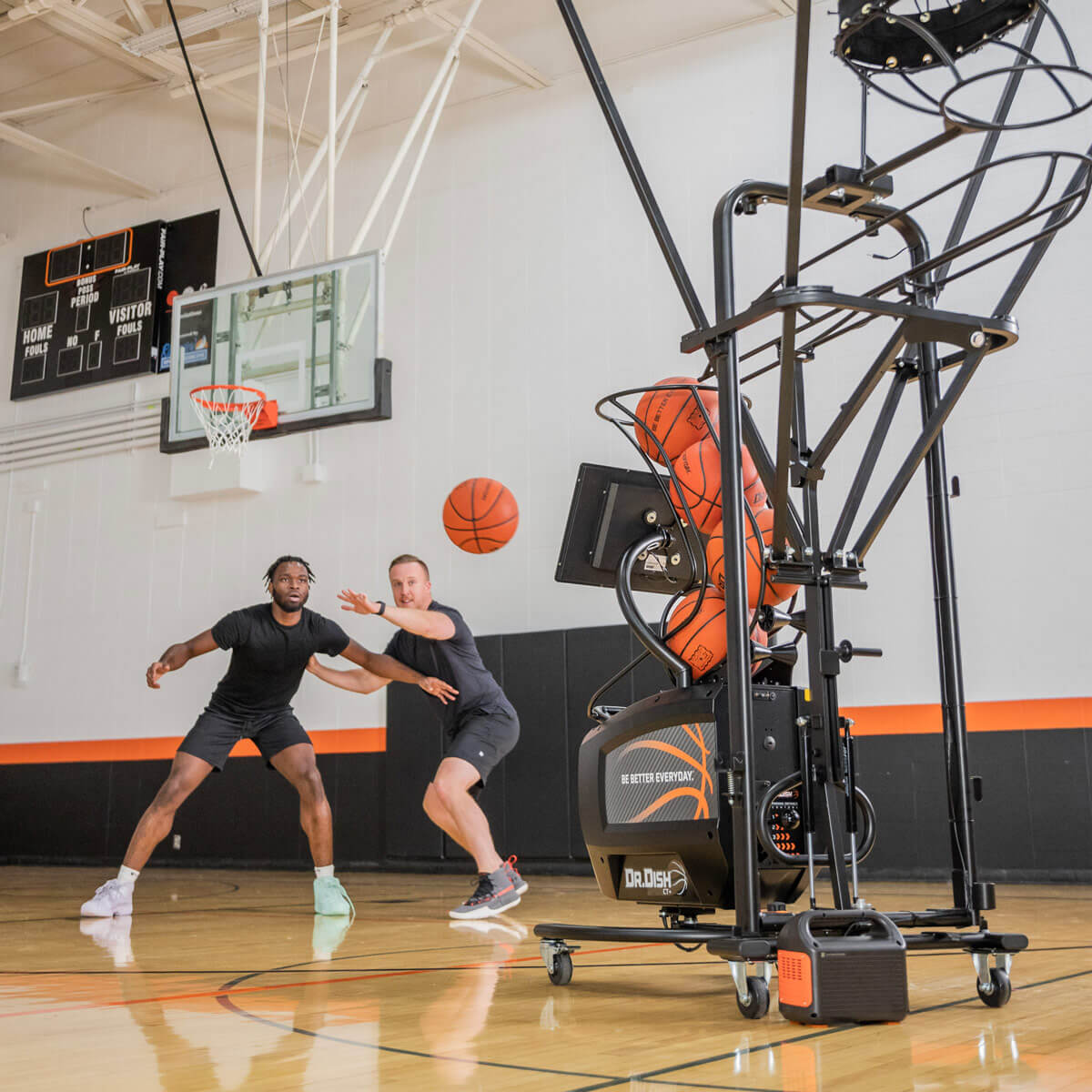 Dr. Dish CT+ Basketball Shooting Machine | Dr. Dish Basketball
